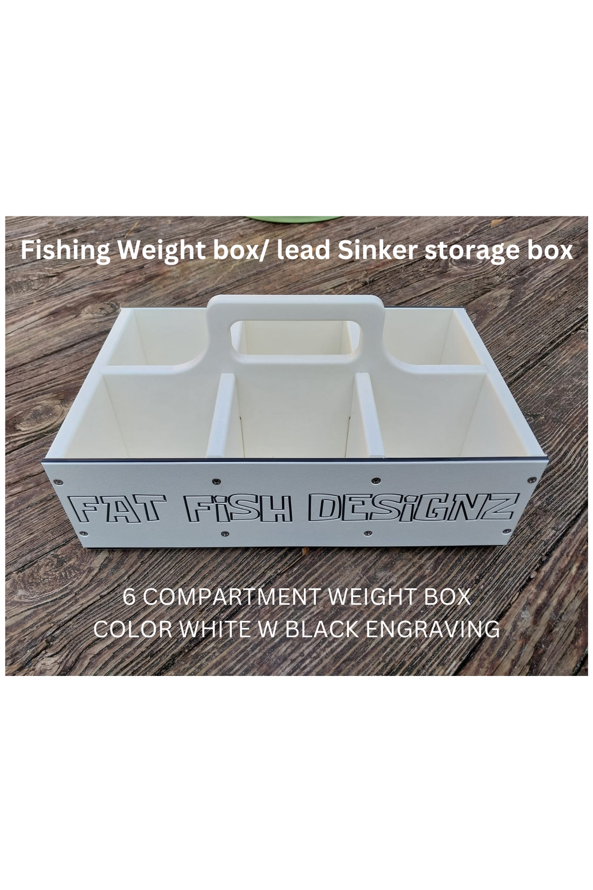 Weight box/ lead sinker storage box